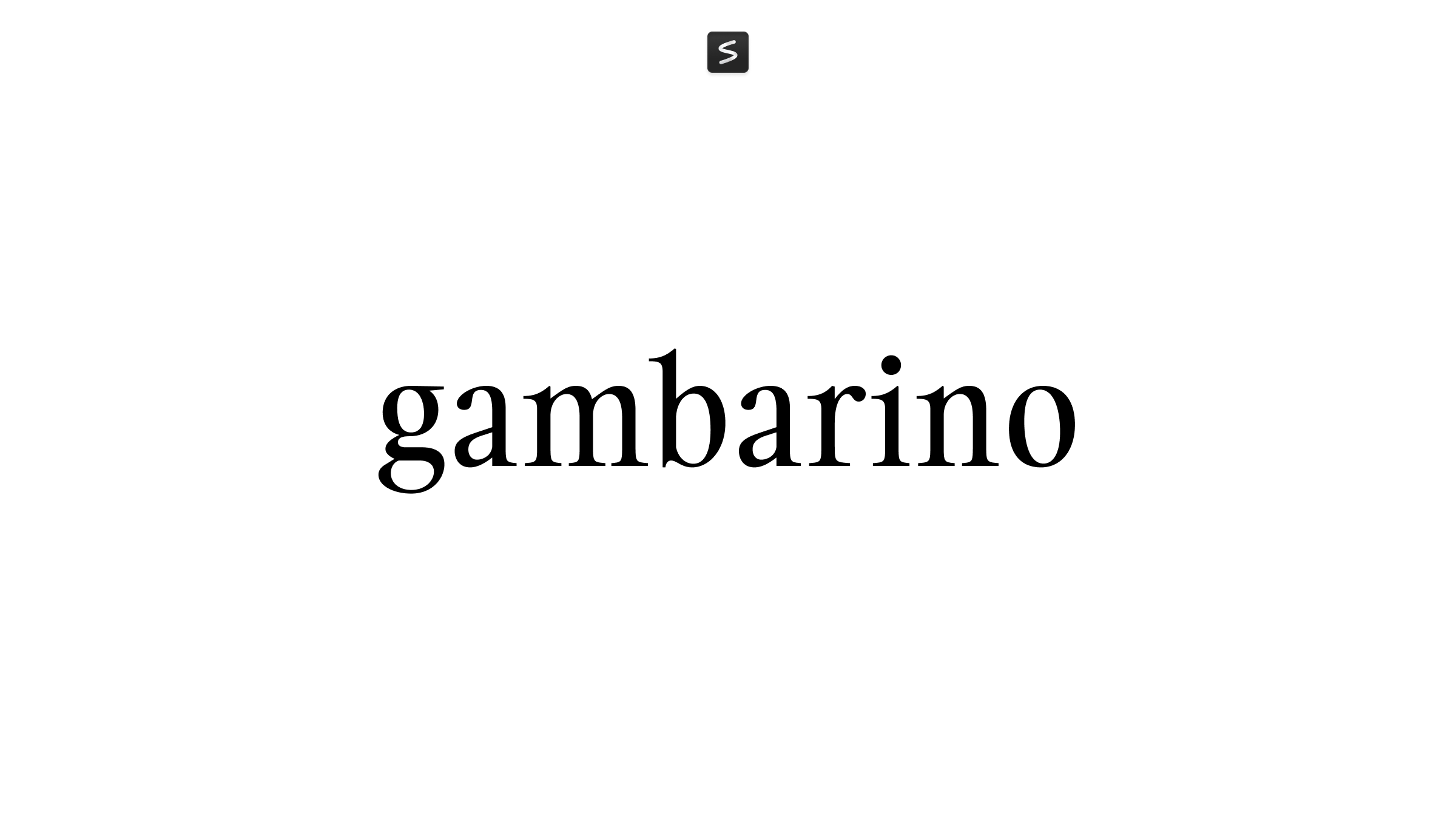 Gambarino Font - Download & Font Generator