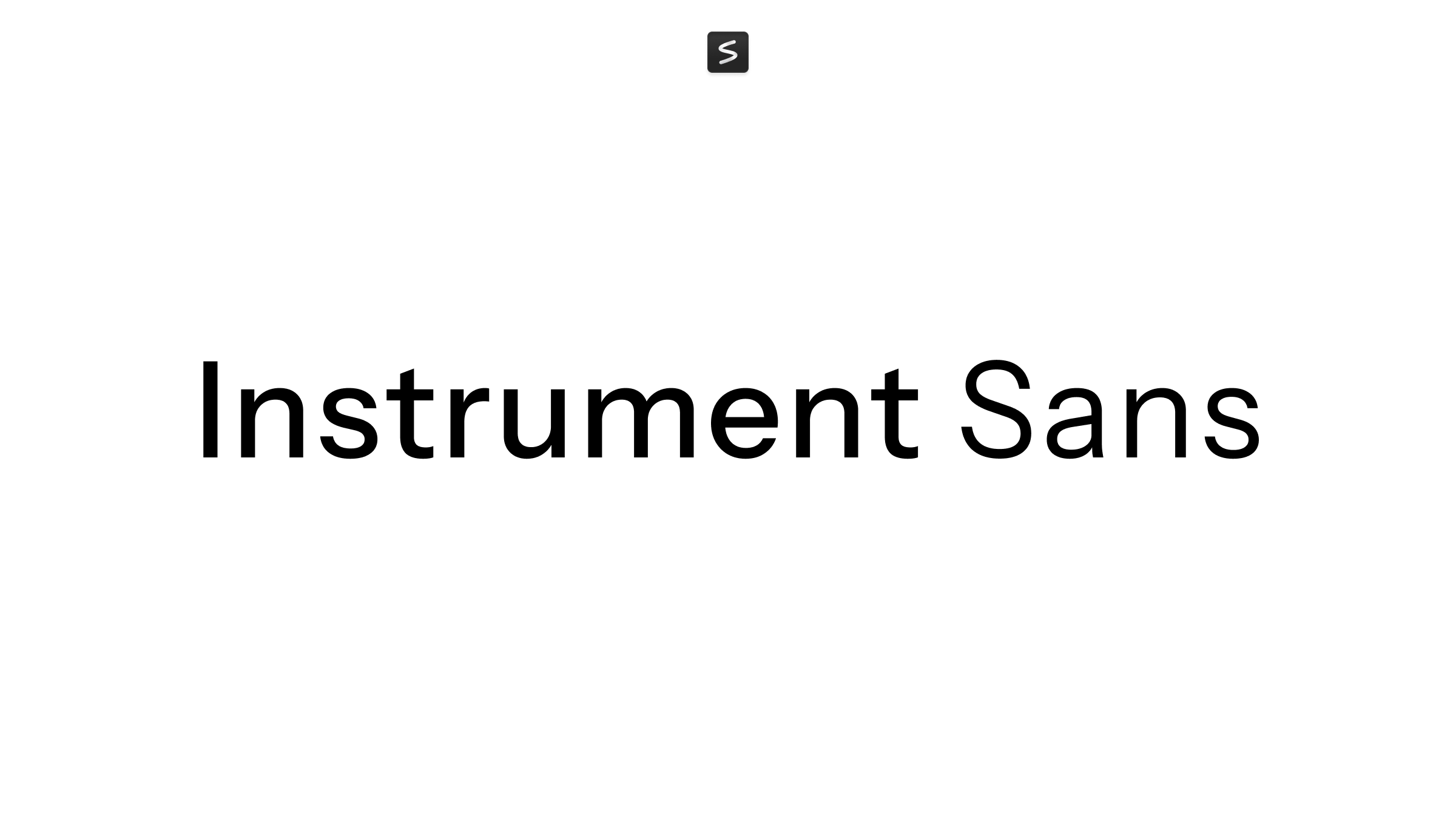 Instrument Sans Font - Download & Font Generator