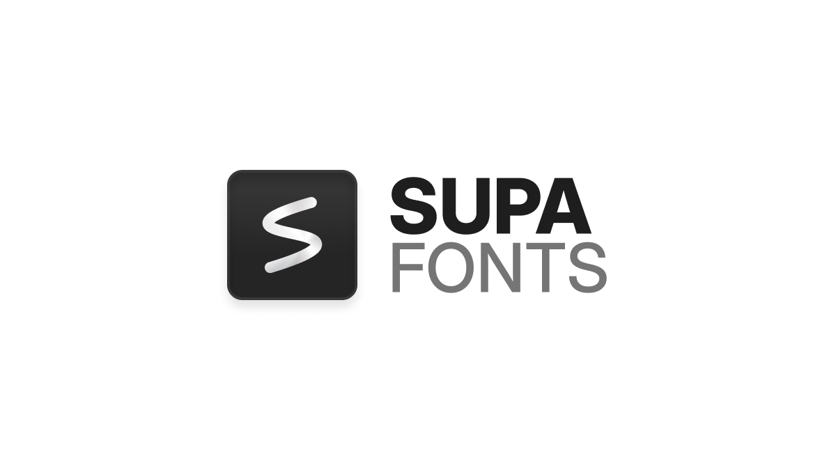 Supa Fonts - Library of fonts & font generators